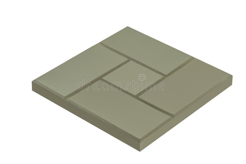 Building Ideas. Pale Square Pavement Road Stone Sample Tiles Isolated ...