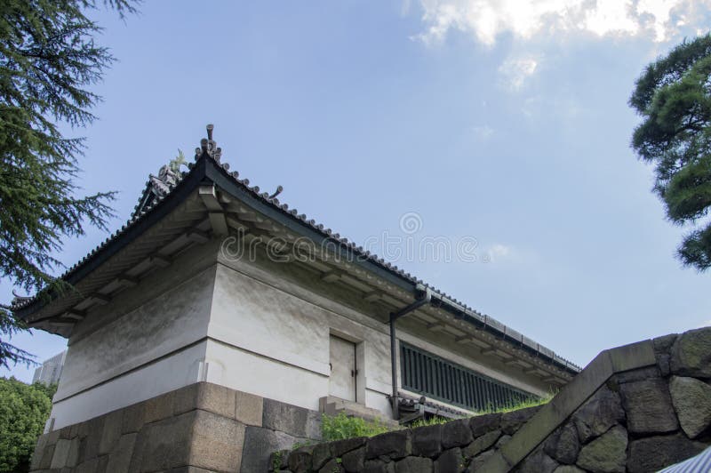 Building at the Imperial Palace at Tokyo Japan 9-9-2016 Editorial Image ...