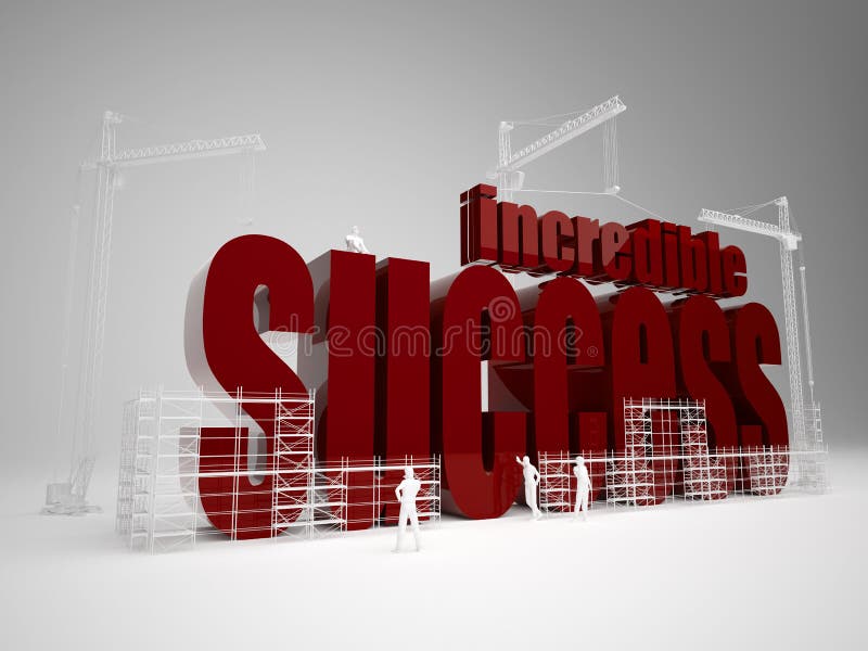 Building Incredible Success Stock Photo - Image of success ...