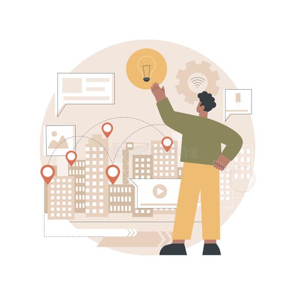 Building Information Modeling Abstract Concept Vector Illustration ...