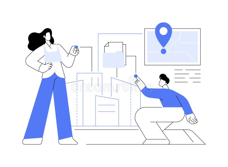 Building Information Modeling Abstract Concept Vector Illustration ...