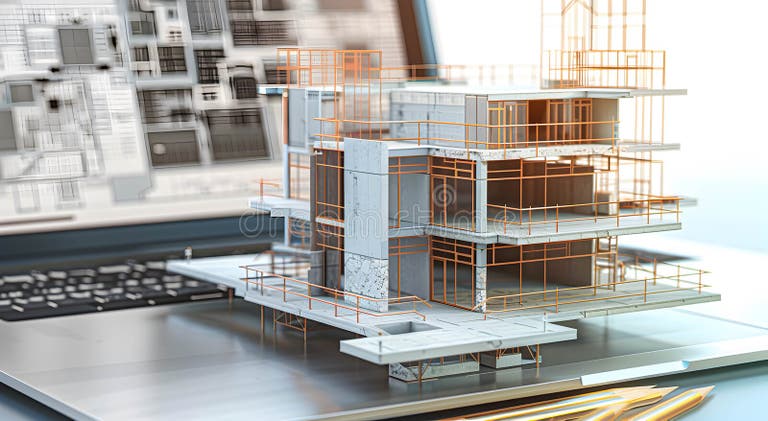 Building Information Modeling (BIM) Software is Used To Plan and ...