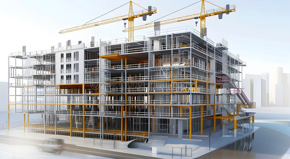 Building Information Modeling (BIM) Software is Used To Plan and ...