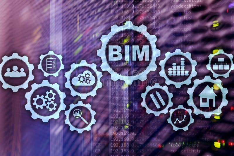 Building Information Modeling. BIM on the Virtual Screen with a Server ...