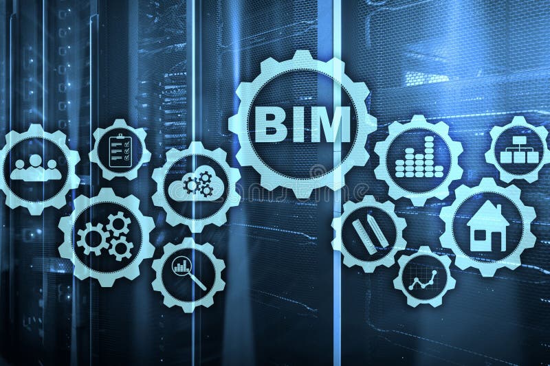 Building Information Modeling. BIM on the Virtual Screen with a Server ...