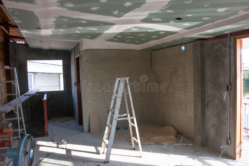 Building Inside Under Construction Editorial Image - Image of indoor ...