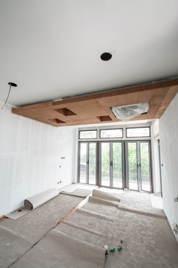 Building Inside Under Construction Stock Image - Image of asylum, build ...