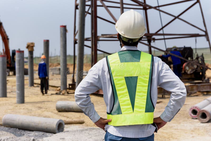 Building Inspector, Civil Engineering and Construction Business Stock ...