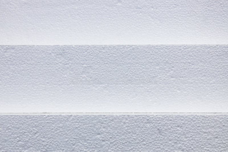 Building Insulation. White Styrofoam Close-up, Home Isolation Stock ...