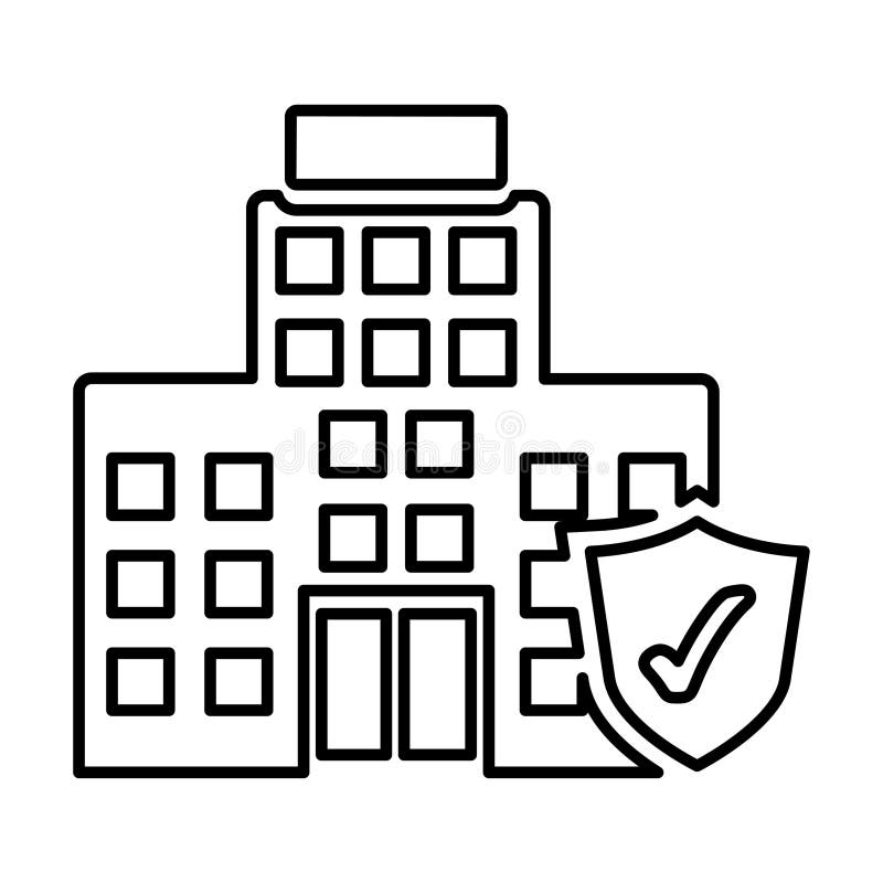 Building Insurance Icon. Trendy Flat Vector Building Insurance I Stock ...