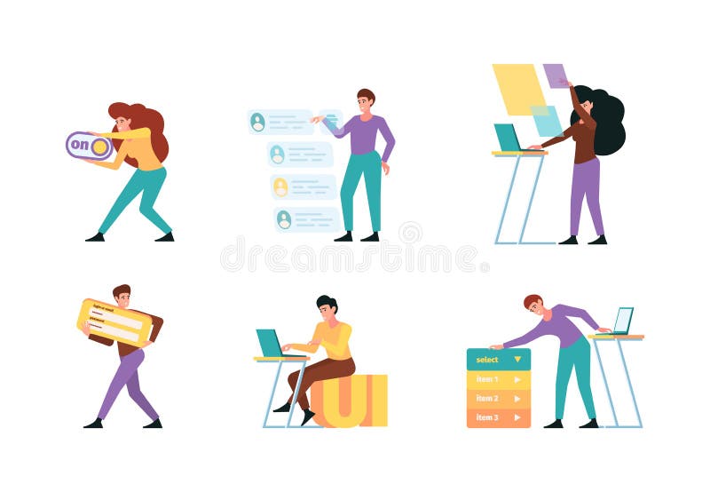 Interfaces Work Stock Illustrations – 407 Interfaces Work Stock ...