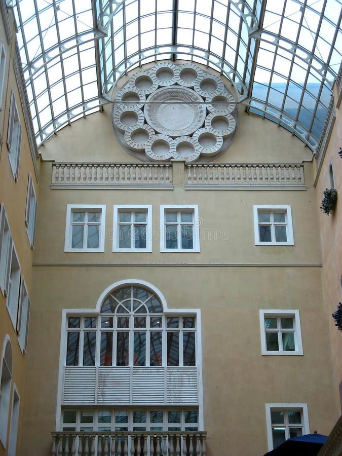 Building interior stock image. Image of windows, building - 3423031