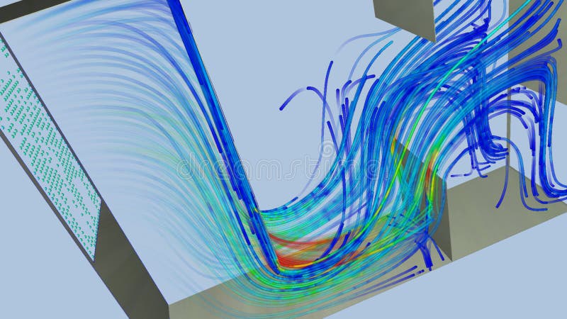 Building Interior Space Airflow Simulation - CFD Simulation ...