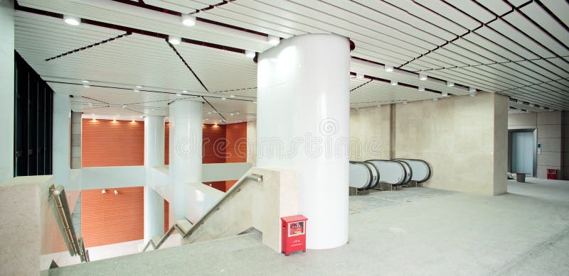 Building Internal Details of the Hall Stock Photo - Image of ...