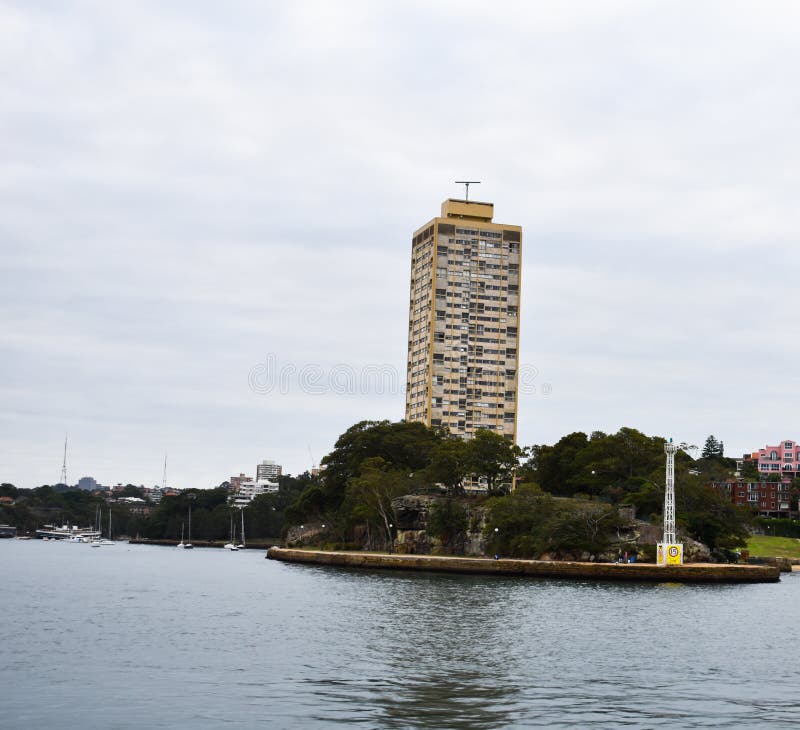 Building on the island. stock photo. Image of building - 115428886