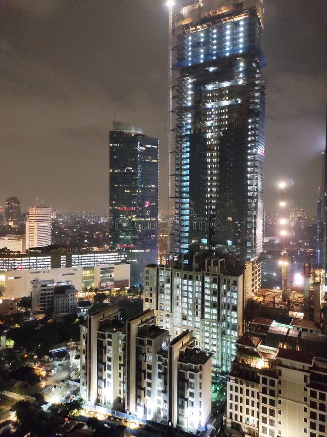 Building in jakarta stock image. Image of nine, building - 222173715