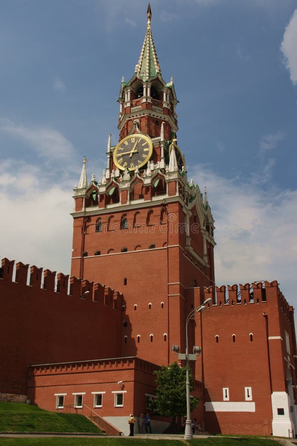 Building of the Kremlin on Red Square Stock Image - Image of brick ...