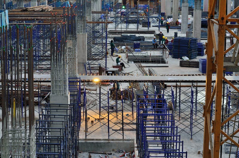 Building labor 2 editorial stock photo. Image of working - 28667193