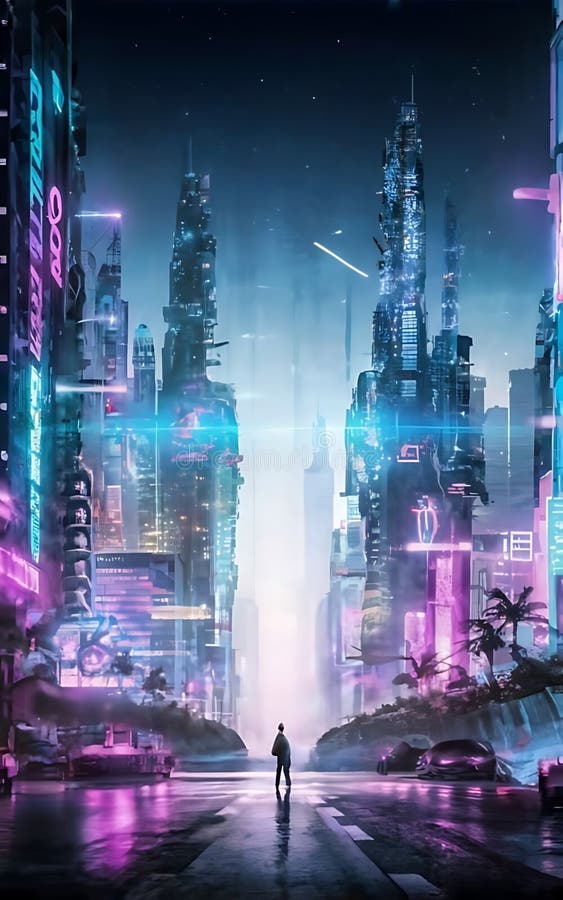 A Building with a Large Ice Cube in the Middle Stock Illustration ...