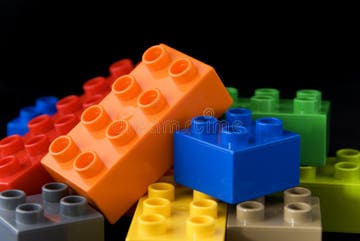 Building lego blocks stock image. Image of blocks, bricks - 7072553