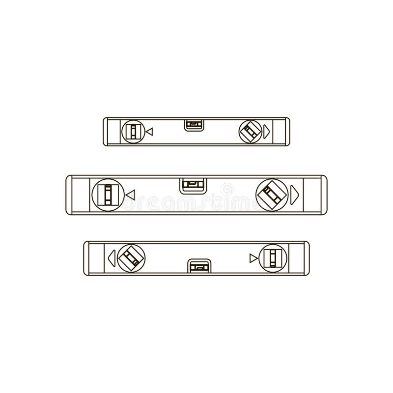 Spirit Level Tool Isolated Stock Illustrations – 1,207 Spirit Level ...