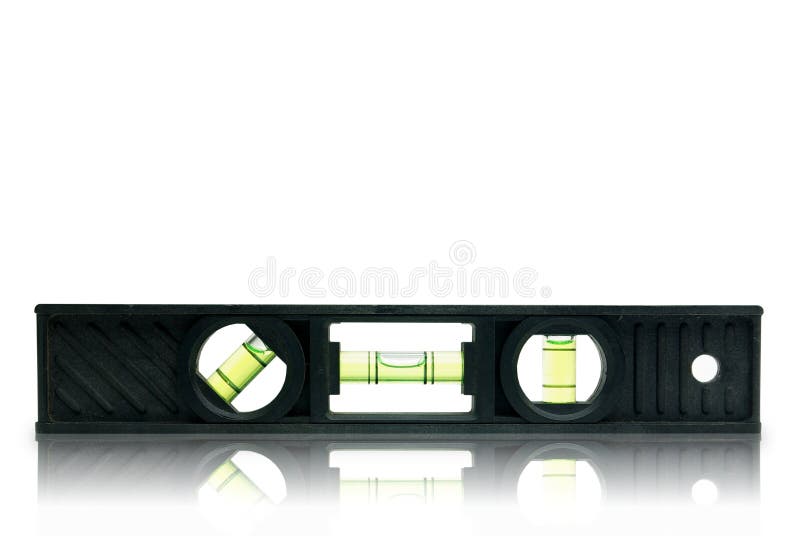 Bubble level stock image. Image of black, construction - 11930417