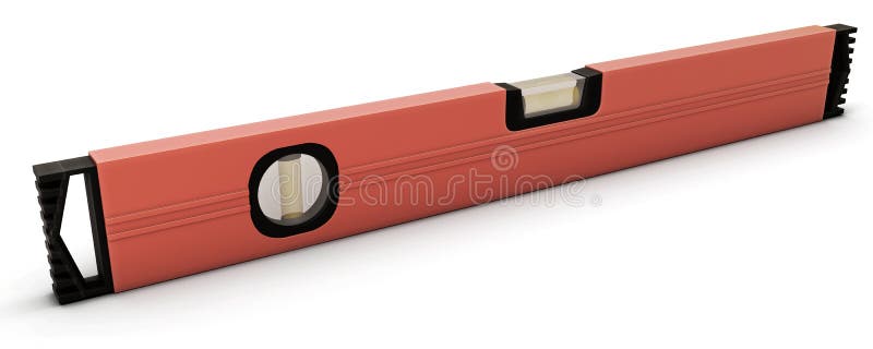 Building Level, Ertical Plumb Stock Illustration - Illustration of ...