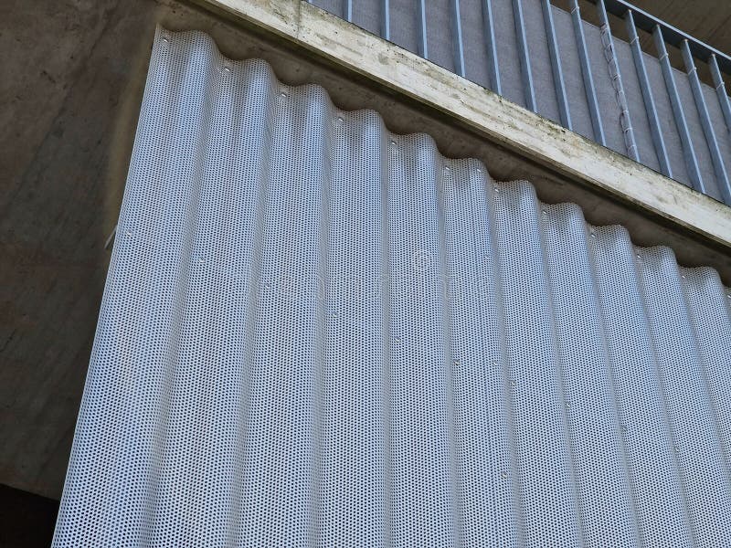 Corrugated Metal Square Panels