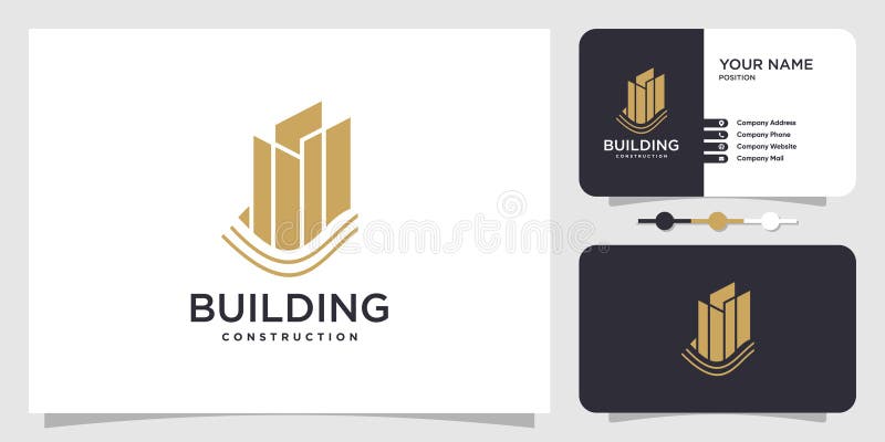 Building Logo Concept with Modern Style Premium Vector Stock Vector ...