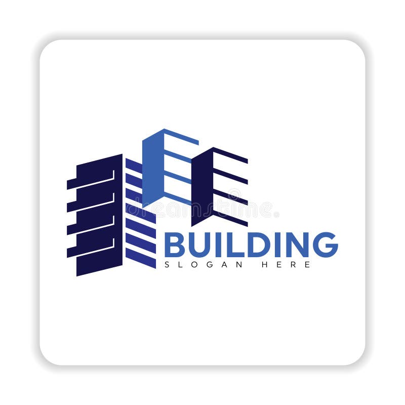 Building Logo for Construction Company, Printing with Modern Concept ...