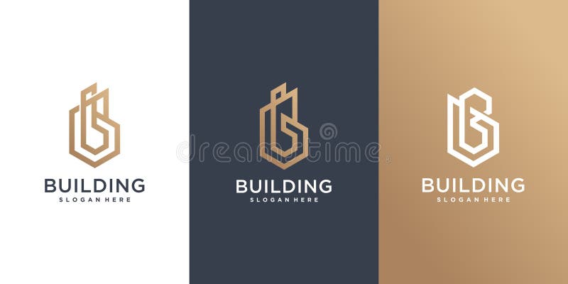 Letter B Building Construction Company Logo Stock Illustrations – 541 ...