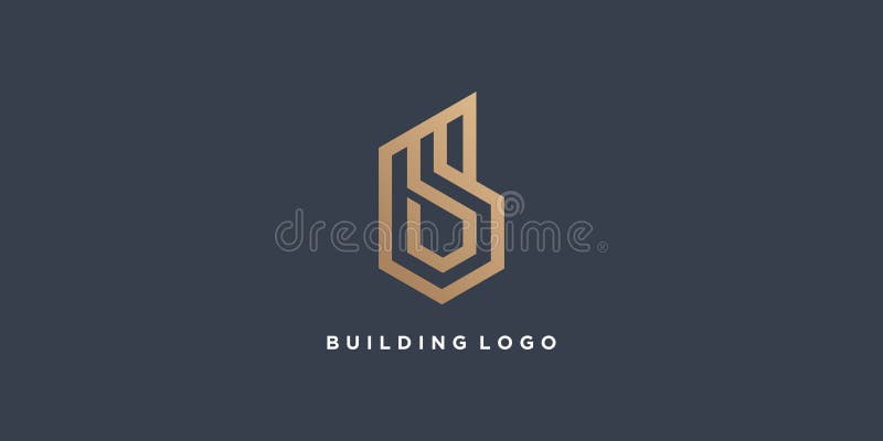 Letter B Building Construction Company Logo Stock Illustrations – 541 ...