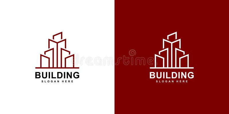 Vector Building Company Logo Mono Stock Illustrations – 493 Vector ...