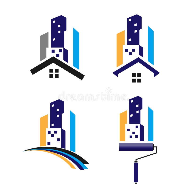 Building Drawing Logo Stock Illustrations – 20,068 Building Drawing ...