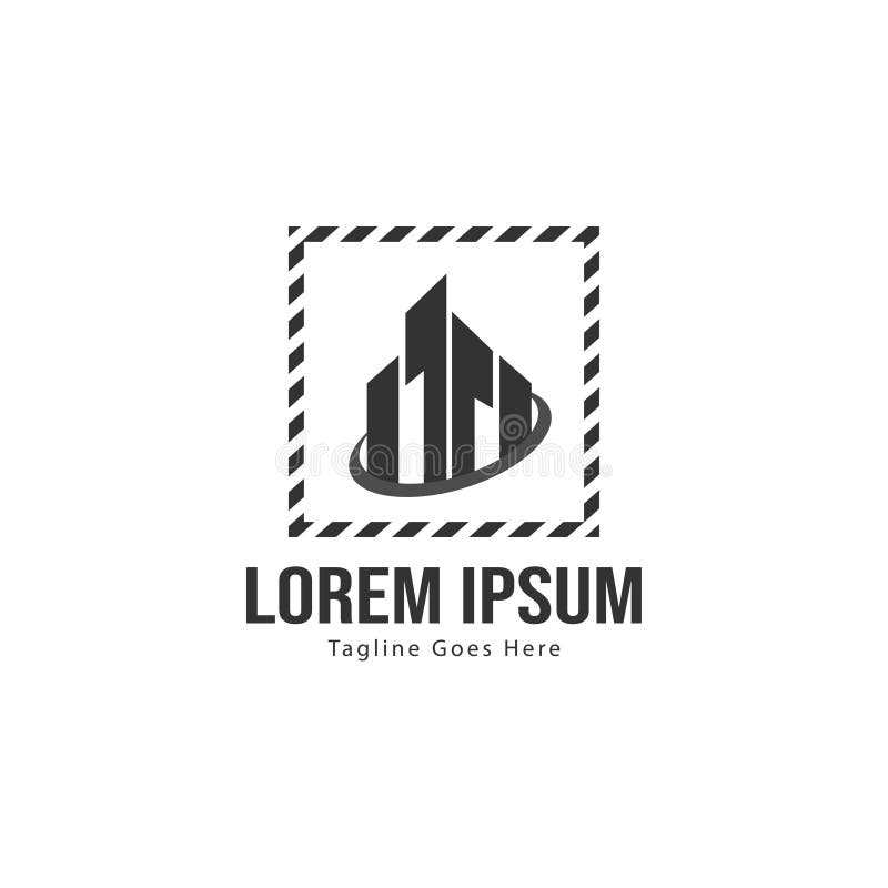 Building Logo Template Design. Minimalist Building Logo with Modern ...