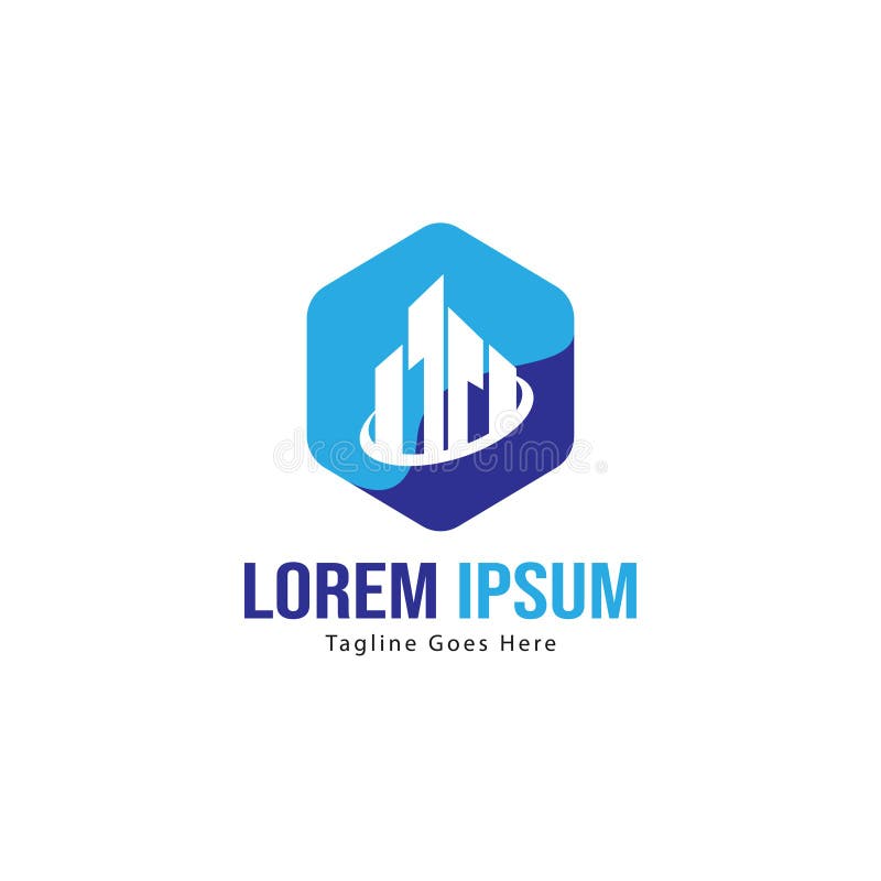 Building Logo Template Design. Minimalist Building Logo with Modern ...