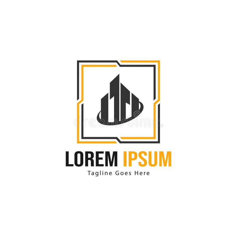 Building Logo Template Design. Minimalist Building Logo with Modern ...