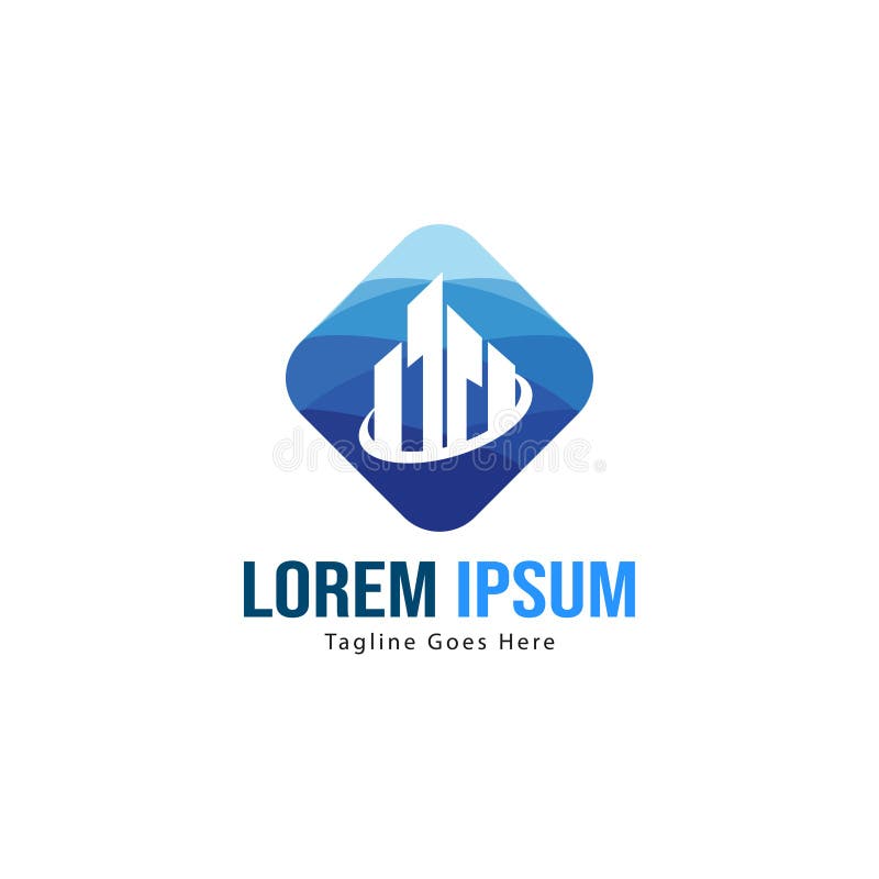 Building Logo Template Design. Minimalist Building Logo with Modern ...