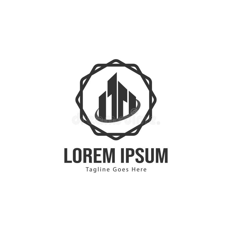Building Logo Template Design. Minimalist Building Logo with Modern ...