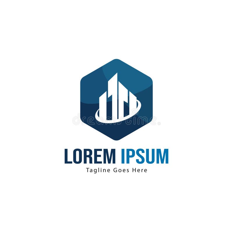 Building Logo Template Design. Minimalist Building Logo with Modern ...