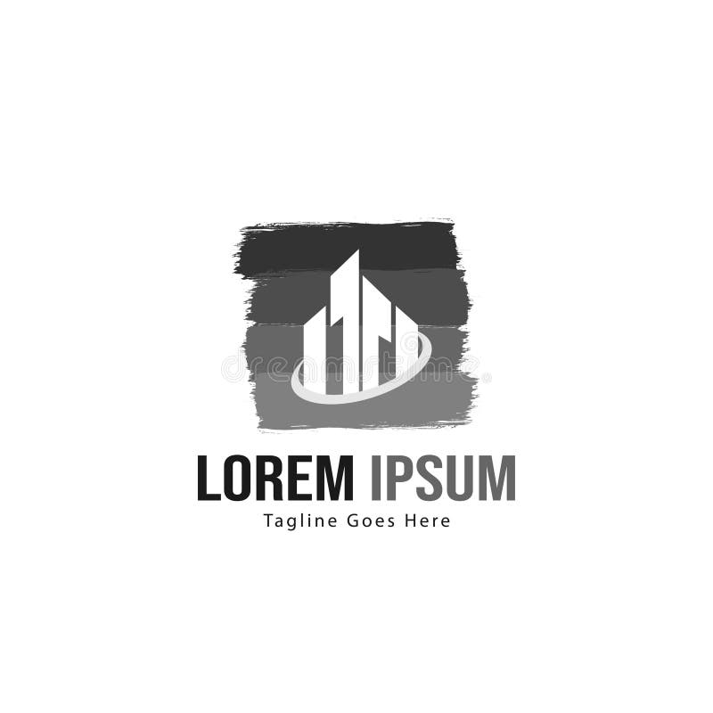 Building Logo Template Design. Minimalist Building Logo with Modern ...