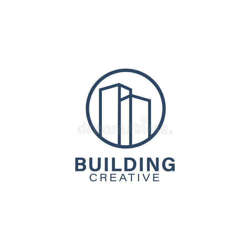 Building Logo Template Design Vector Icon Illustration Stock ...