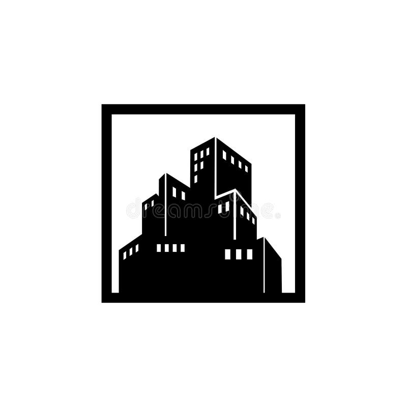 Building Logo Template Design Vector Illustration Mini Stock Vector ...