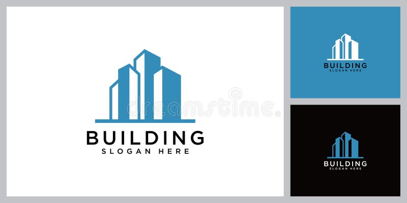 Building Logo Vector Design Template Stock Vector - Illustration of ...