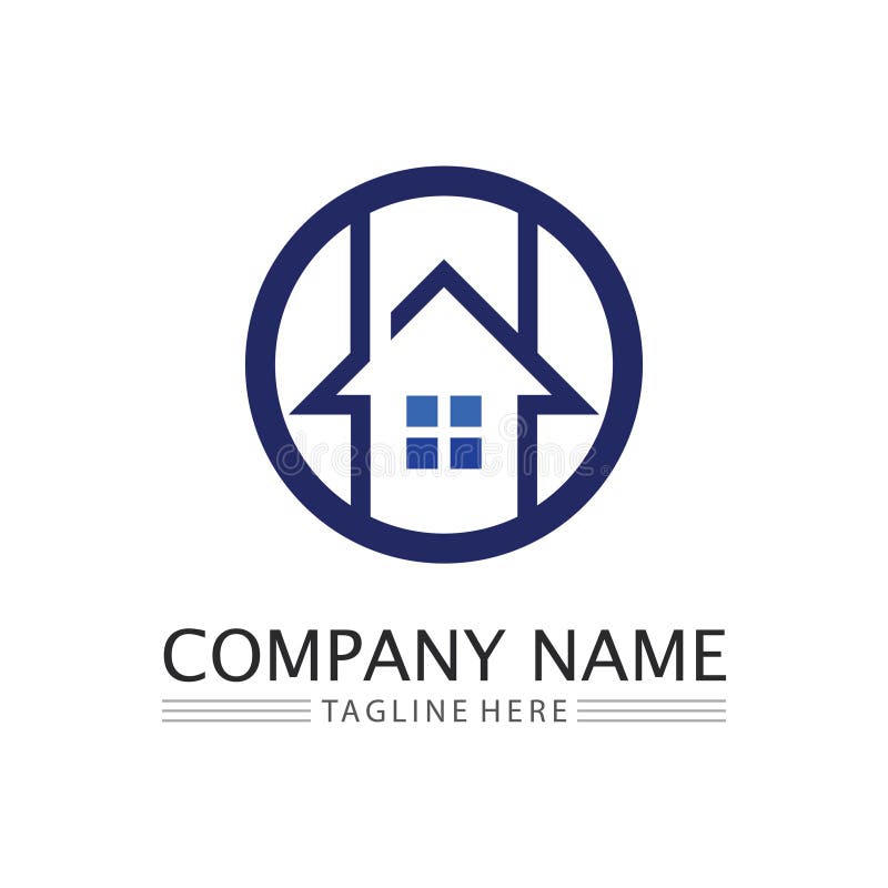 Building Logo Vector Illustration Design,Real Estate Logo Template ...