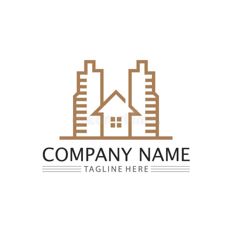 Building Logo Vector Illustration Design,Real Estate Logo Template ...