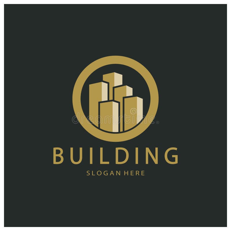 Building Logo Vector Illustration Design,Real Estate Logo Template ...
