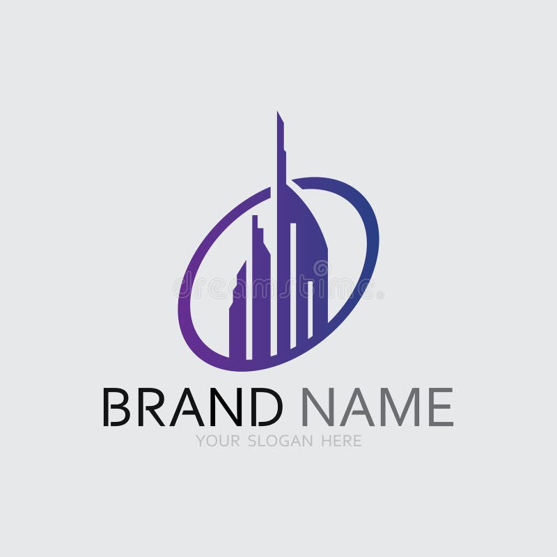 Building Logo Vector Illustration Design,Real Estate Logo Template ...