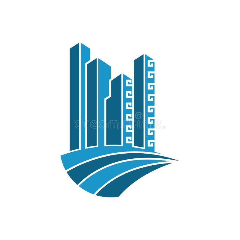 Building Logo Vector and Symbol Icon Stock Vector - Illustration of ...