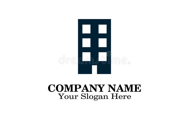Building logo design stock vector. Illustration of branding - 130401367